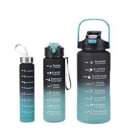 3 Piece Set of Gradient Color Water Cups | Shop Today. Get it Tomorrow ...