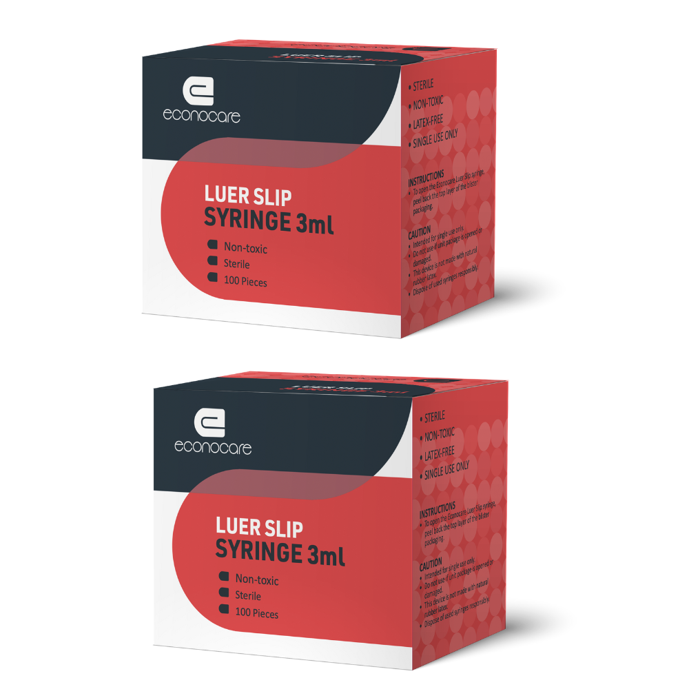 Econocare Syringe 3ml Luer Slip 100's - 2 Packs | Shop Today. Get it ...