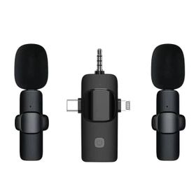 3 in 1 Wireless Lavalier Microphone, with Noise cancellation | Shop Today. Get it Tomorrow ...