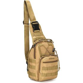 Small Outdoor Chest Pack Backpack for Traveling Tactical Shoulder Sling ...