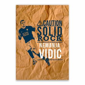 Nemanja Vidic Poster - A1 | Shop Today. Get it Tomorrow! | takealot.com