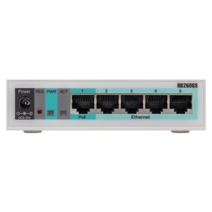 MikroTik RB260GS SwOS Switch 5 Port Gigabit 1SFP | Shop Today. Get it ...