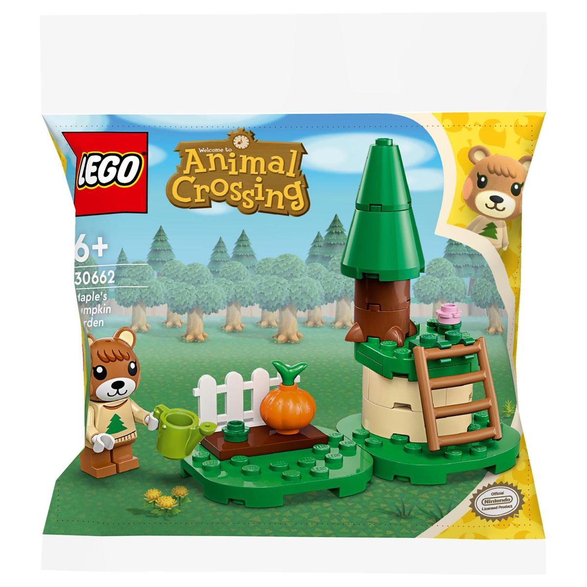 LEGO® Animal Crossing™ Maple's Pumpkin Garden 30662 Building Toy Set ...
