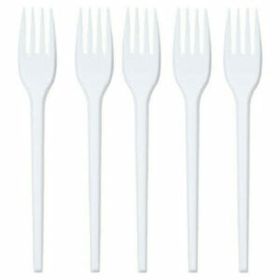 Disposable Plastic Forks 250 Piece Per Pack | Shop Today. Get it ...