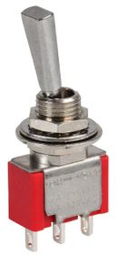 Multicomp Pro (1MS2T6B11M1QE) Toggle Switch, On-(On), SPDT, Non ...