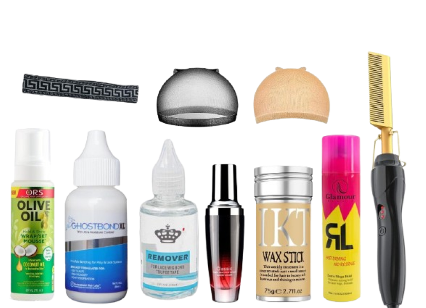 Complete Hot Comb Set for Brazilian Wig Installation & Maintenance ...