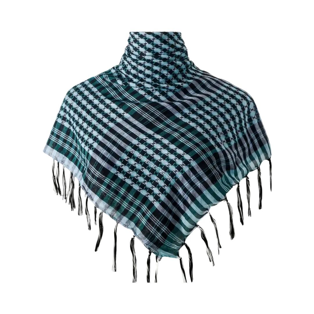Shemagh Tactical Desert Keffiyeh Head Neck Scarves Arab Wrap with ...