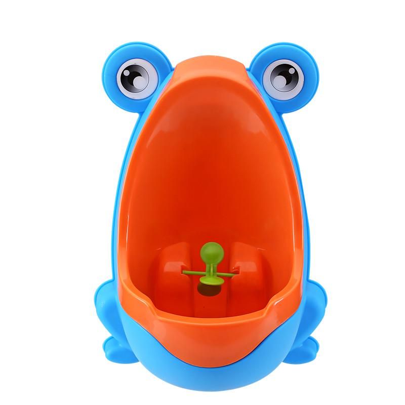 Wall Mounted Frog Design Urinal Potty Toilet Training - Blue/Orange ...
