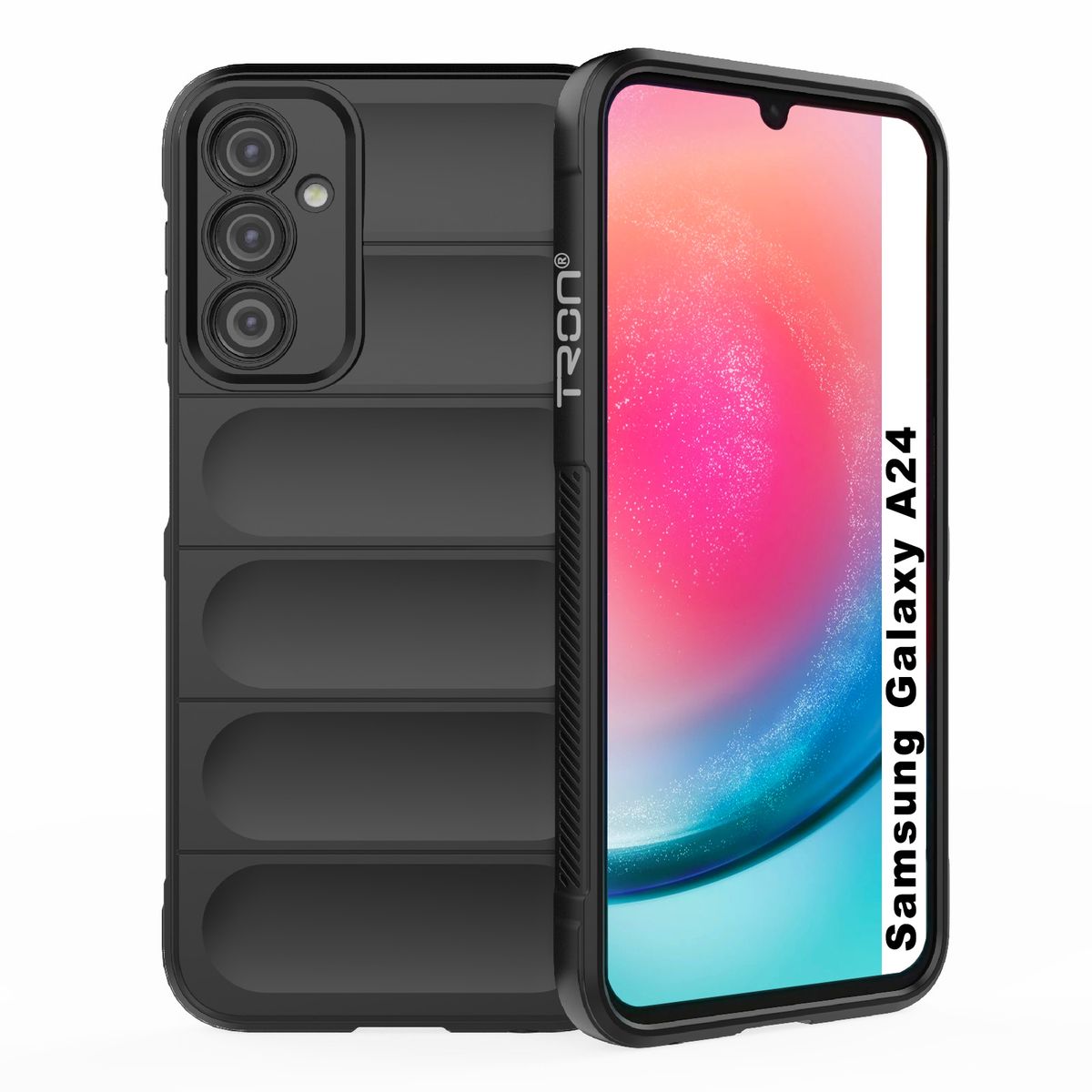 TRON Magic Shield Liquid Silicone Case Designed for Samsung Galaxy A24 ...