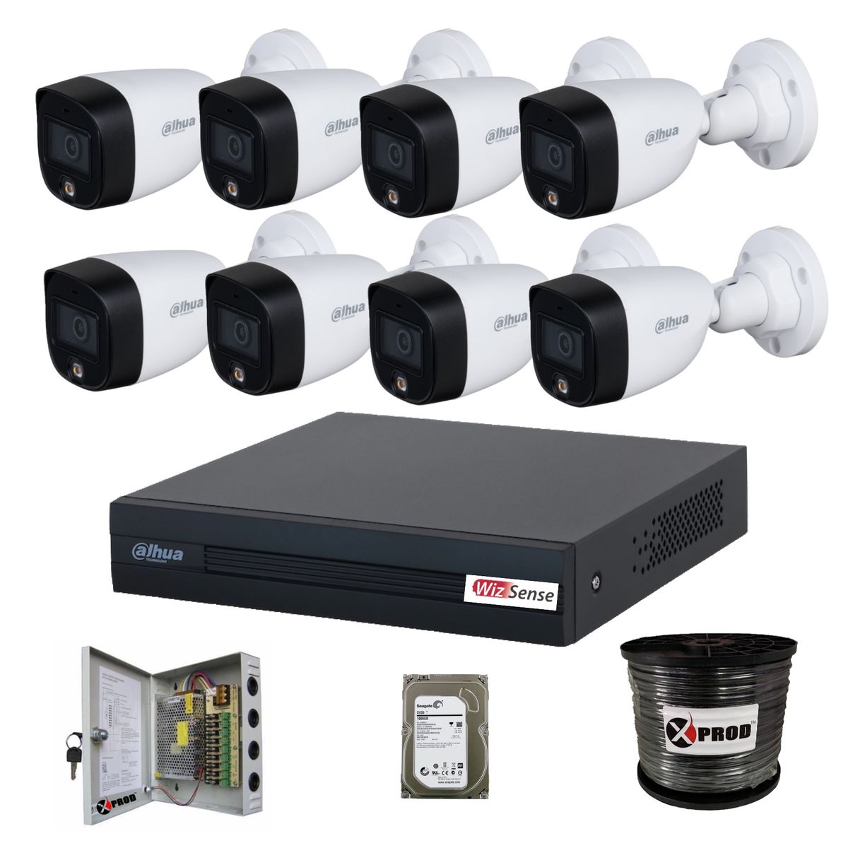 Dahua 1080P HD Full Color 8 Channel Complete Kit | Shop Today. Get it ... Dahua 1080P HD Full Color 8 Channel Complete Kit | Shop Today. Get it ...