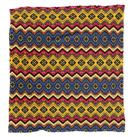 African Pattern Colourful Zig Zag Light Weight Fleece Blanket | Shop ...