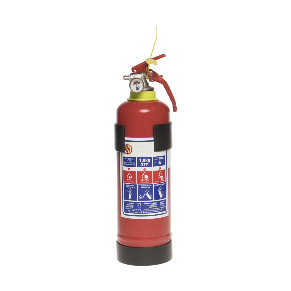 10 Pack - 1kg DCP Fire Extinguisher (With Plastic Mount) | Shop Today ...