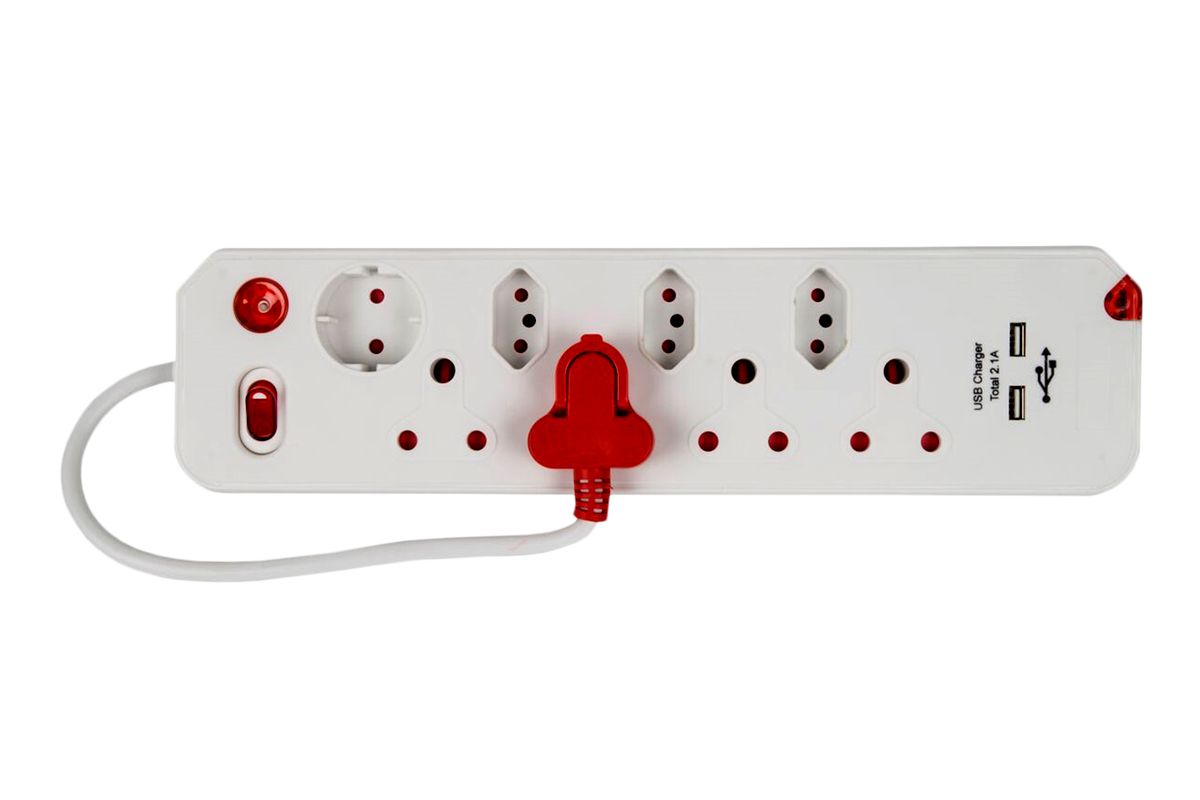 Electricmate 8 Way Multiplug with Surge Protection | Shop Today. Get it ...