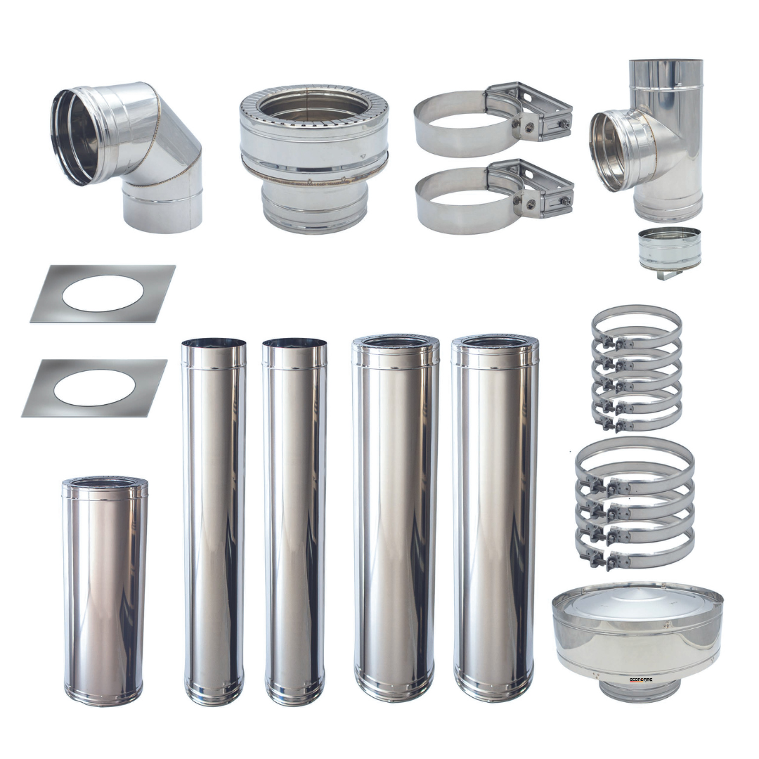 ECONOFIRE 150mm External Flue Kit | Shop Today. Get it Tomorrow ...