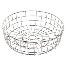 Regent - Chromeware Round Wire Basket - 254mm x 75mm | Shop Today. Get ...