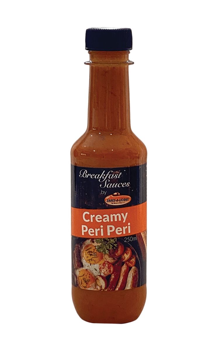 8 x 250ml Sauce-A-Licious Breakfast Range - Creamy Peri Peri Sauce | Shop Today. Get it Tomorrow ...