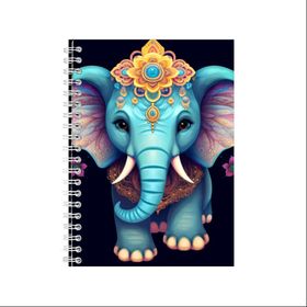 Baby Mandala Elephant 4 A5 Notebook Gift Idea | Shop Today. Get it ...