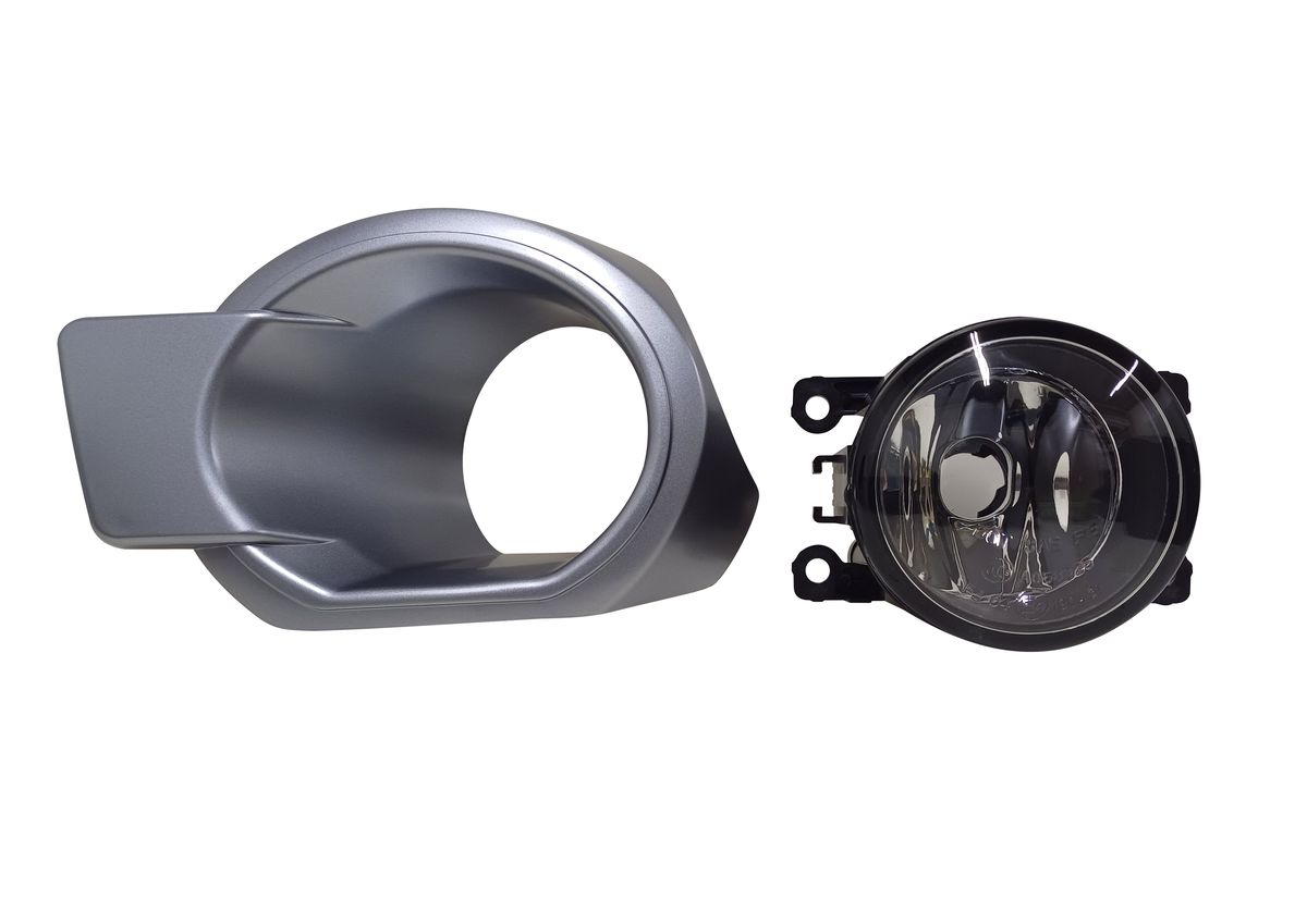 Right Side Fog Light & Bumper Grill Compatible with Ford Ranger T6 MK4 ...