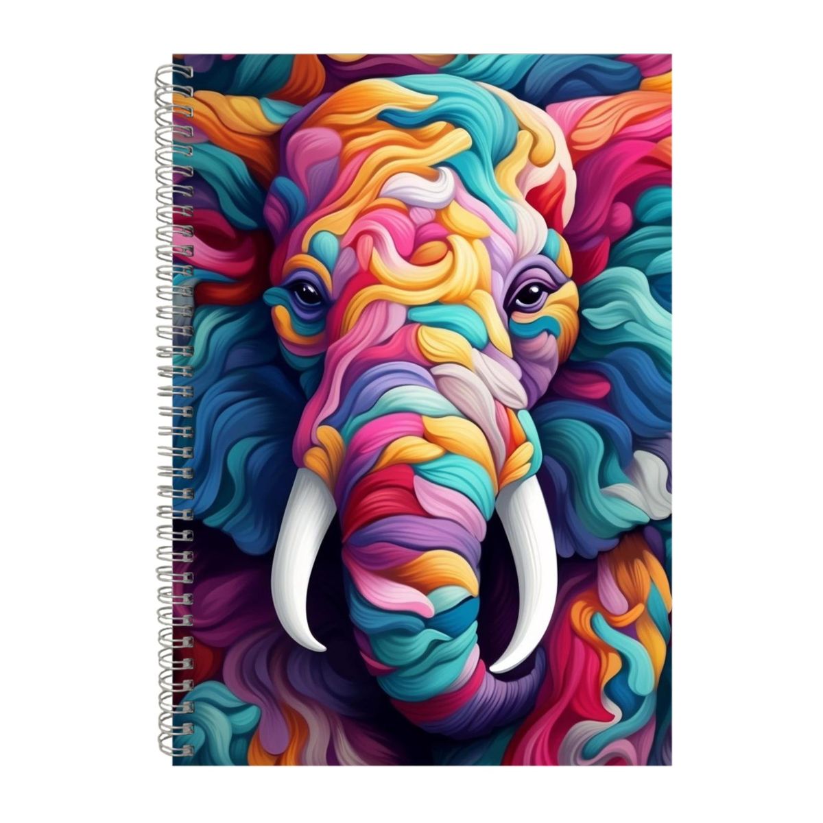 3D Seamless Pattern Elephant 2 Gift Idea A4 Notepad 238 | Shop Today ...