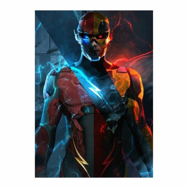The Flash Different Suits - A1 Poster | Shop Today. Get it Tomorrow ...