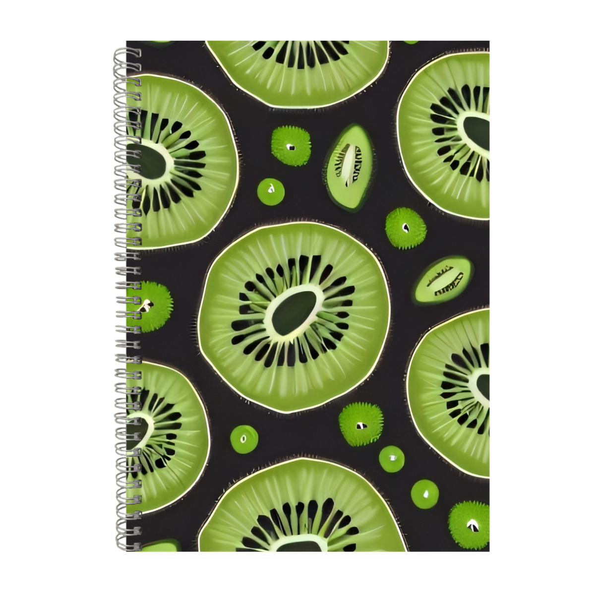 Kiwi A4 Notebook Pad with Lines for Fruit Lovers Trendy Graphic Present ...
