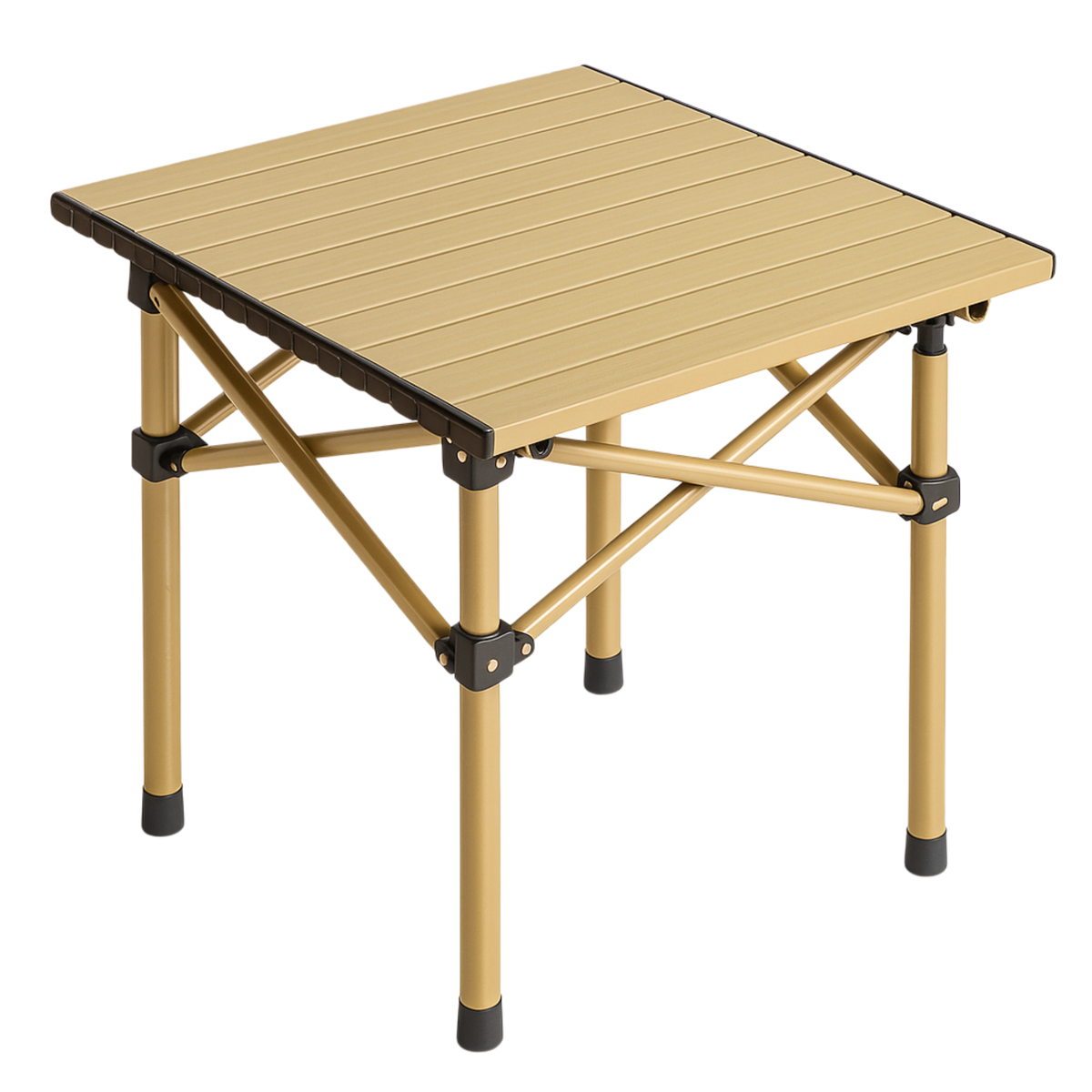 Portable Camping Table Egg Roll Glossy Steel Shop Today Get It