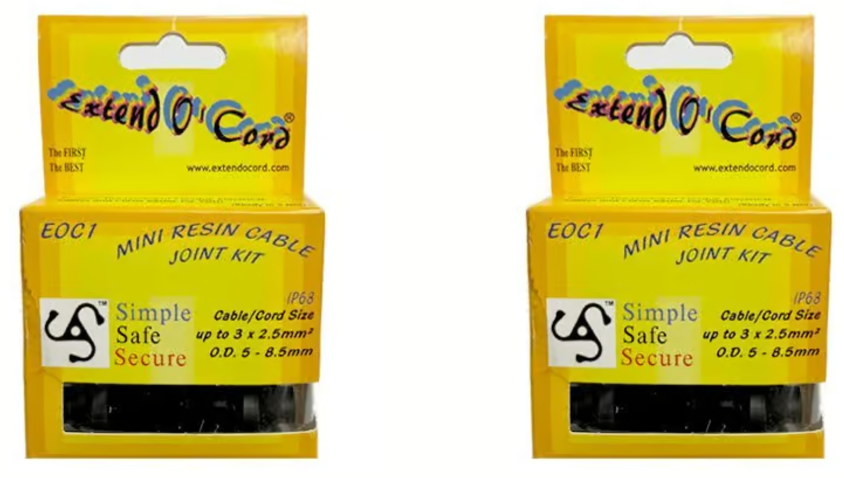 Extend O'Cord - Mini Resin Joint Kit 2 pack | Shop Today. Get it ...