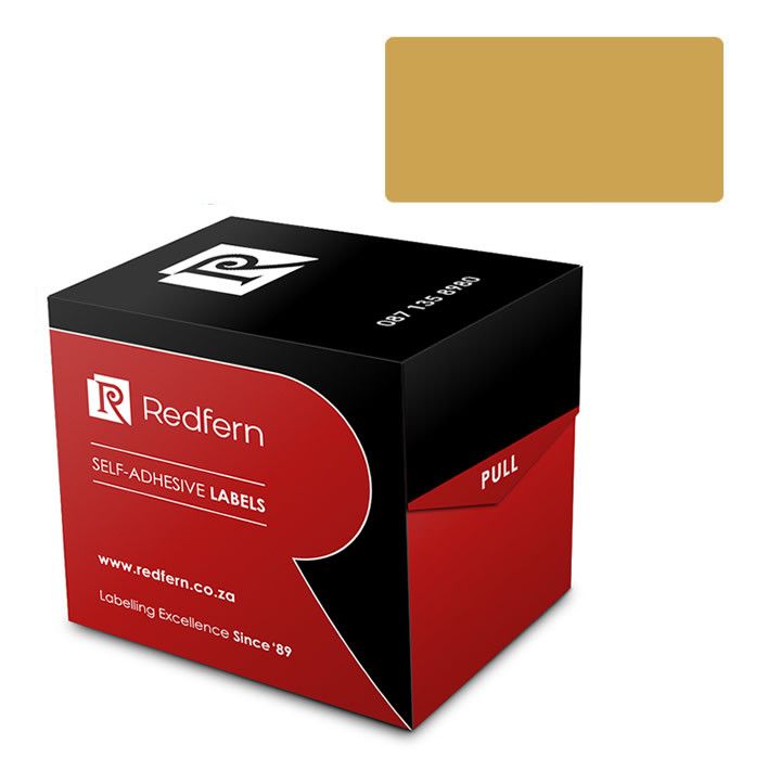 Redfern 32mm x 50mm Color Code Labels - Gold 5's | Shop Today. Get it ...
