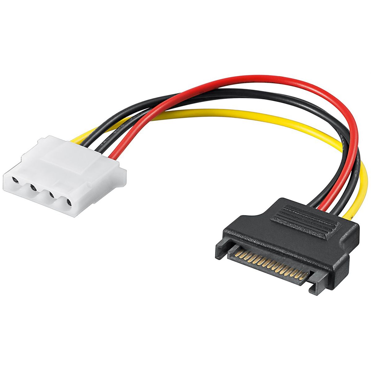 Goobay SATA Female to Molex Female PC Power Cable | Shop Today. Get it ...