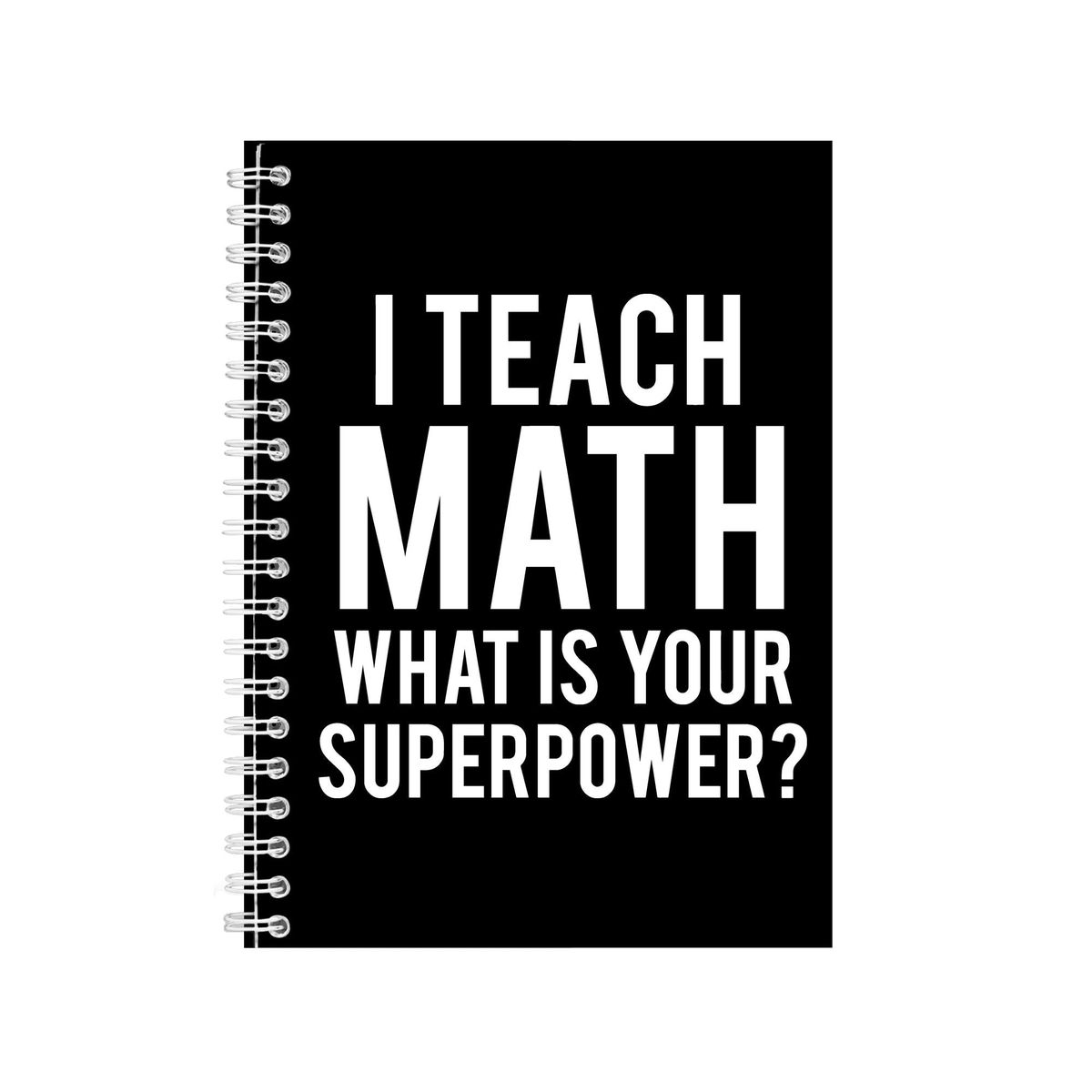 Math Teacher Notebook Teaching Gift Idea Writing Book Notepad Pad 38 ...