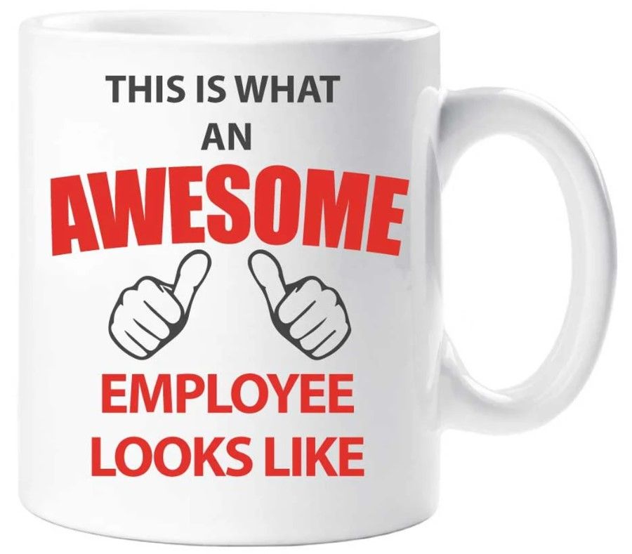 This Is What An Awesome Employee Look Like Colleague Coworker Gift Mug ...