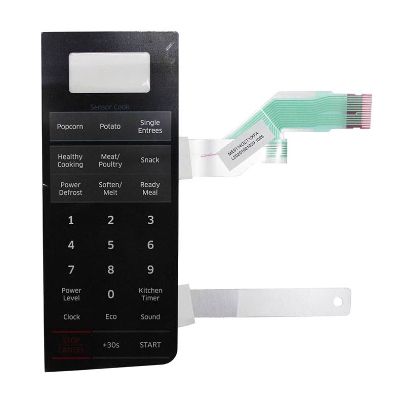 Microwave Membrane Switch for Samsung ME9114S1, ME9114W1 | Shop Today ...