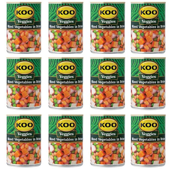 Koo Mixed Vegetables In Brine - 12 x 410g | Shop Today. Get it Tomorrow ...