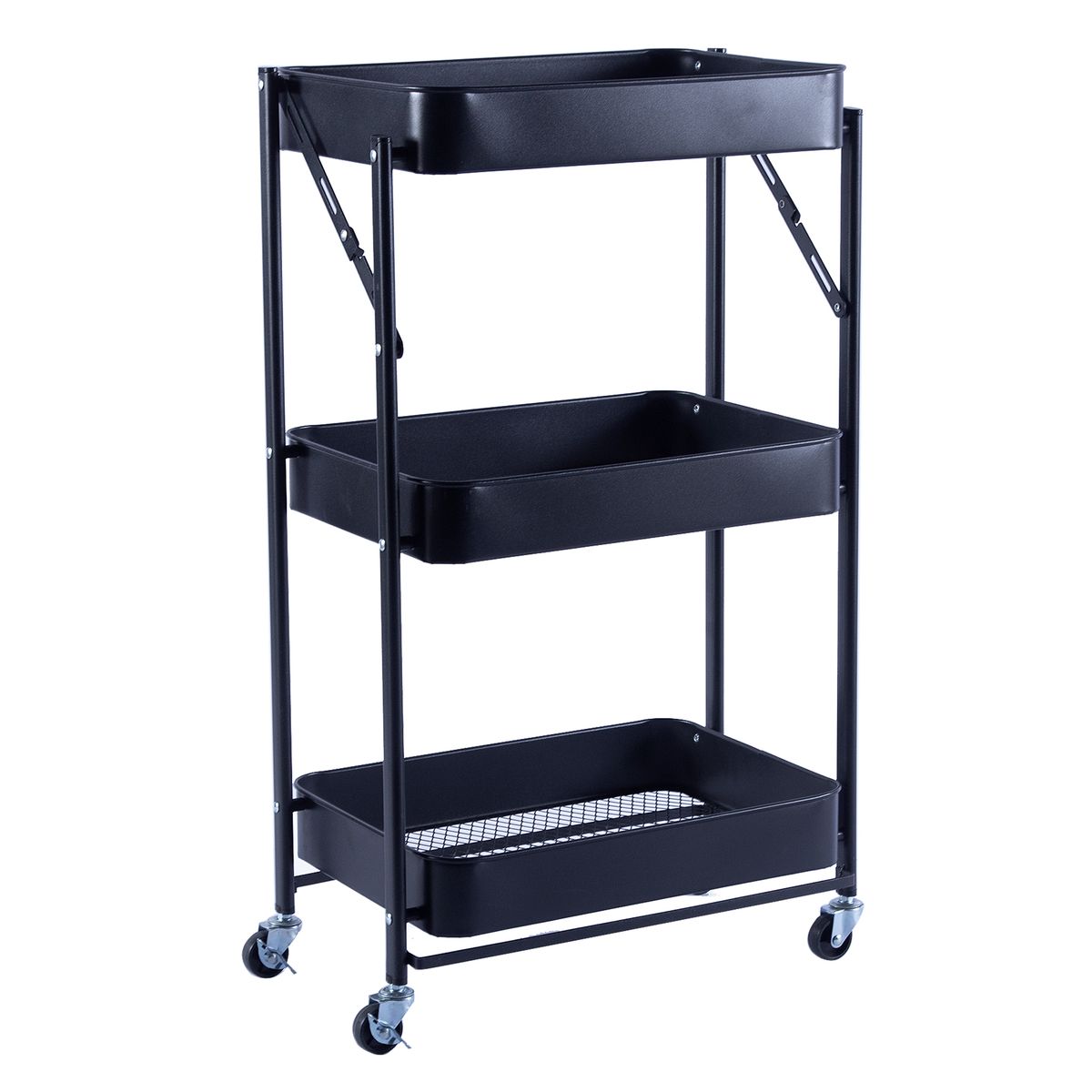 Three Layer Movable Sturdy Folding Pallet Trolley | Shop Today. Get it ...