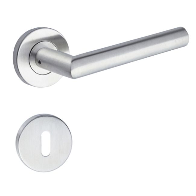 Yale Keyhole Stainless Steel Door Handles Only L - Shape | Shop Today ...