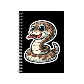 Rattlesnake Gift Idea A5 notebook notepad sticker 324 | Shop Today. Get ...