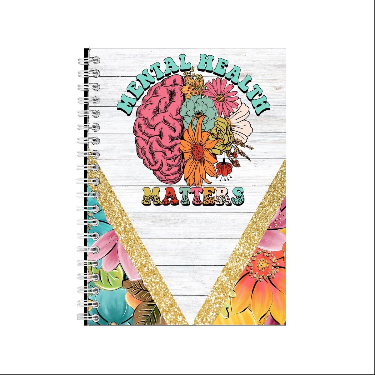 Mental Health Matters A5 Spiral Notebook Gift Idea | Shop Today. Get it ...