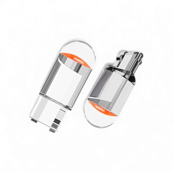 Red COB LED T10 Glass Housing Car Light Bulbs - Set of 2 Pieces | Shop ...