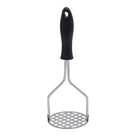 Potato Masher 24x8cm Stainless Steel With Black Handle | Shop Today ...