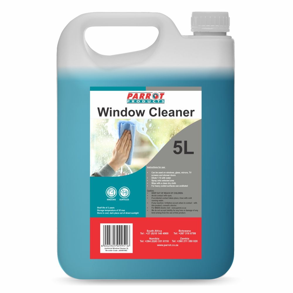 Parrot Products Window Cleaner 5 Litre | Shop Today. Get it Tomorrow ...