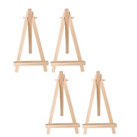 Mini Adjustable Wooden Easel - Set of 4 (8 x 15cm) | Shop Today. Get it ...
