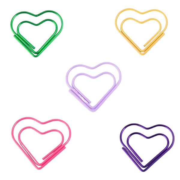 Beautiful Heart-Shaped Paper Clips | Shop Today. Get it Tomorrow ...