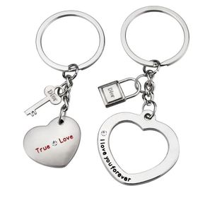 Keyring, Keychain Gift Set True Love / Love You Forever 2 Piece Gift ...