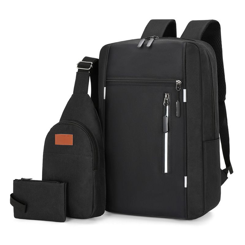 Usb Rechargeable Large-Capacity Backpack Set-3 Piece Set | Shop Today ...