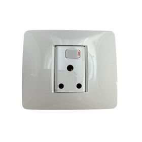 Gewiss - White 4x4 Single Switched 16A Socket Outlet 2P+E | Shop Today ...