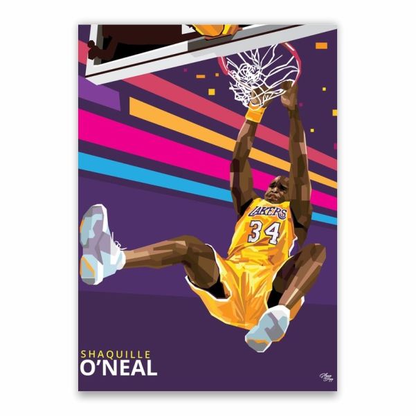 Shaquille O' Neal Poster - A1 | Shop Today. Get it Tomorrow! | takealot.com