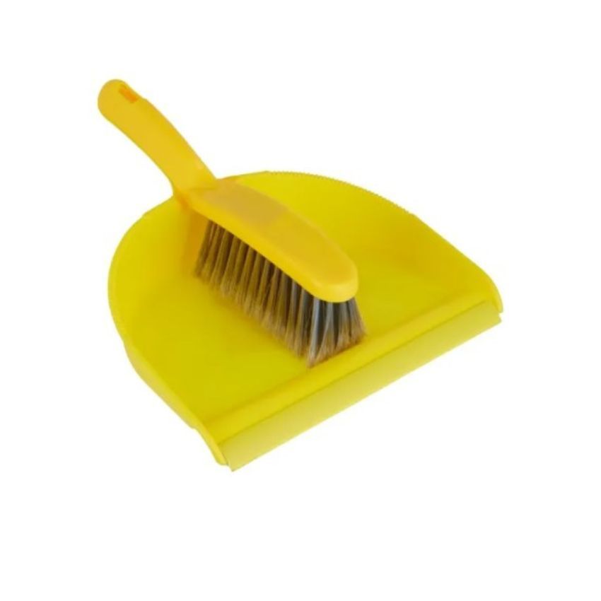 MTS - Dustpan and Brush Set - Yellow | Shop Today. Get it Tomorrow ...