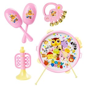 Educational Musical Drum Set Kids Clap Instrument Rattle Toy Gift - 7 ...