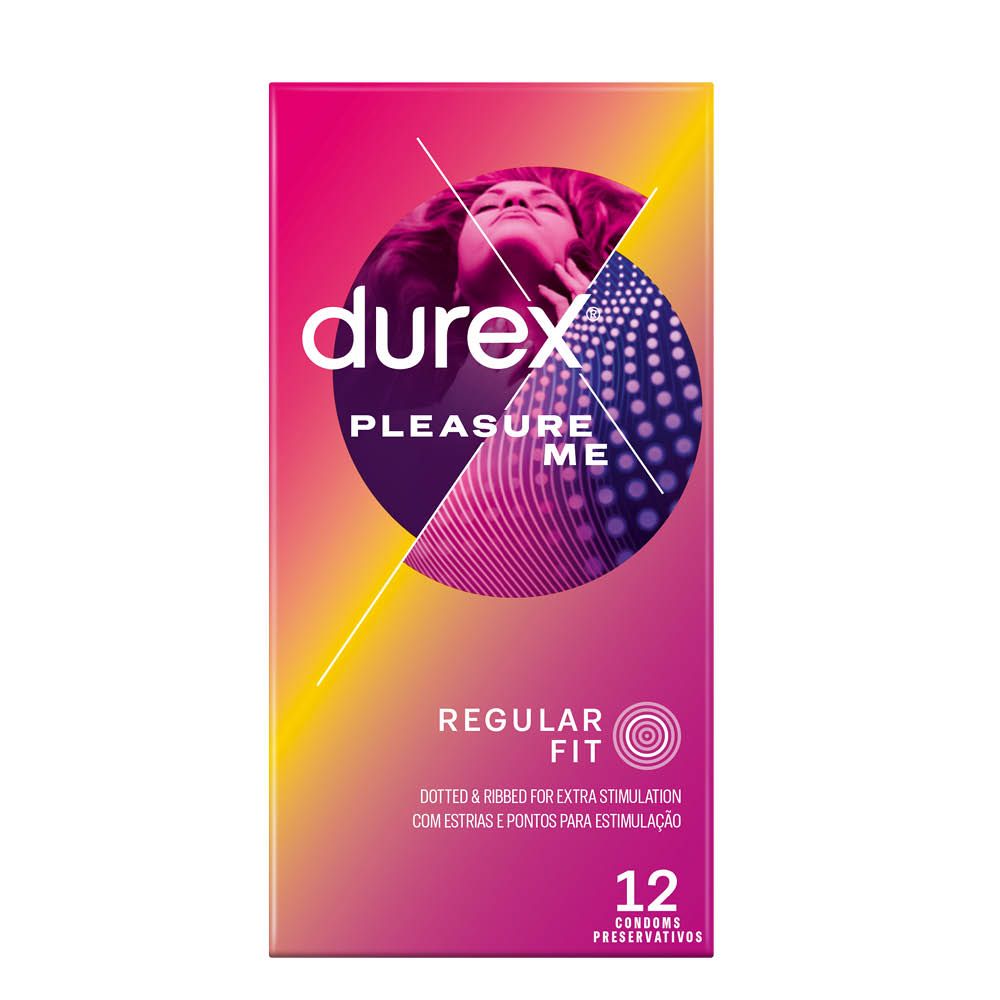 Durex 12s, Bulk Condoms, Ribbed & Dotted, With lubricant, Pleasure Me | Shop Today. Get it ...
