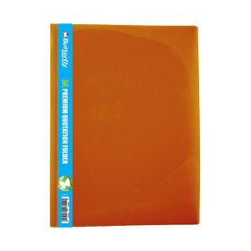 Butterfly Premium Quotation Folders - A4 400 m (Orange) x 200 | Shop ...